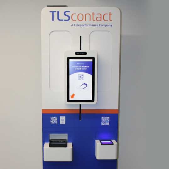 Self-service solutions for the visa application process - TLScontact